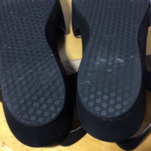 Abeo | Shoes | Abeo Pro System Black Leather Sandals Gabrielle | Poshmark